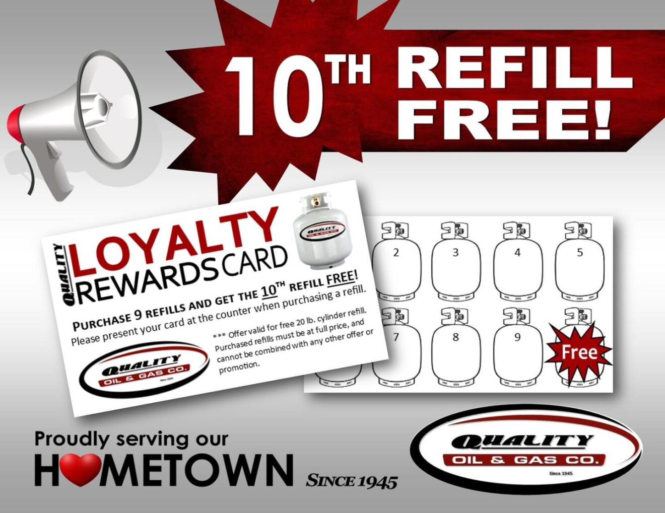 Propane provider switch out form. - Striving to earn your trust since 1945