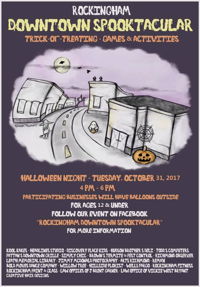 Downtown Rockingham Spooktacular – Rockingham Downtown Corporation